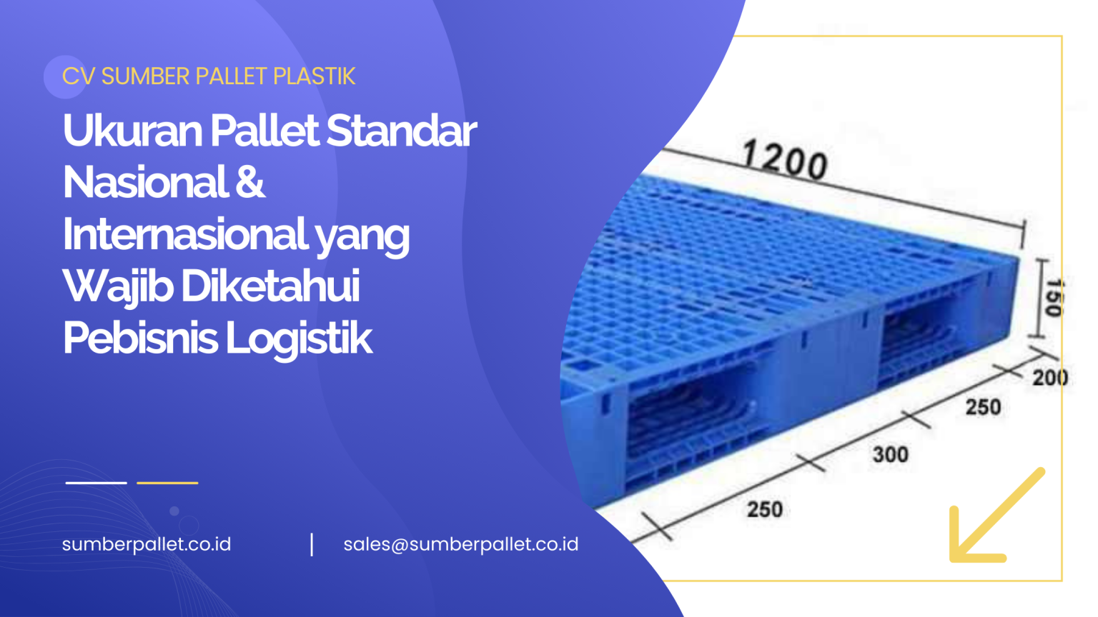 Ukuran Pallet Standar Nasional & Internasional yang Wajib Diketahui ...